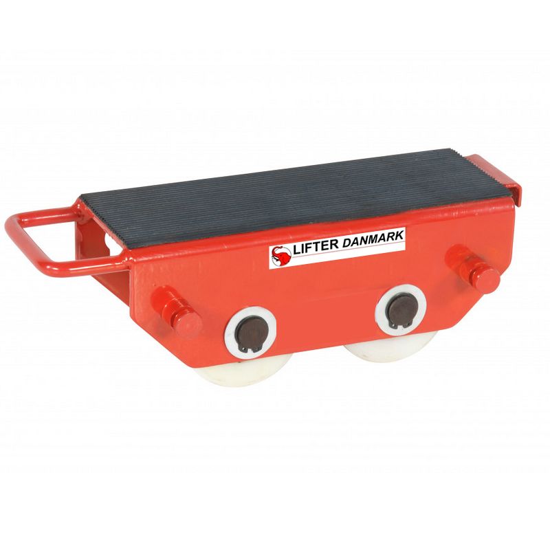 Maskinskøjter – maskinflyttere med sværlasthjul 2-24 tons