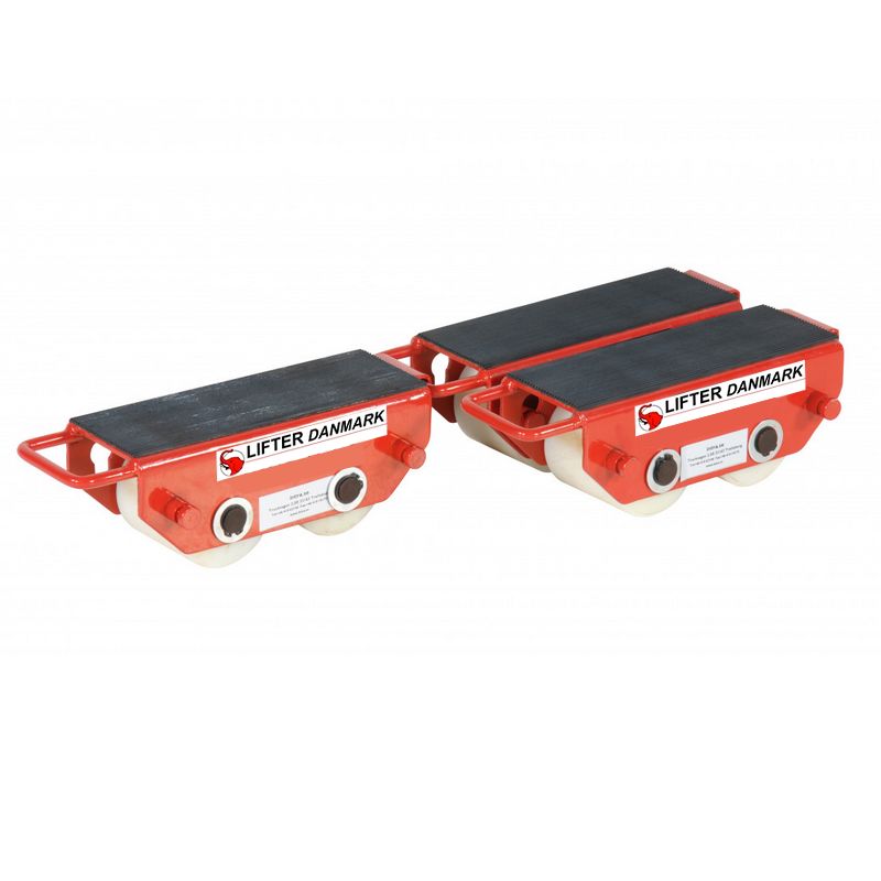 Maskinskøjter – maskinflyttere med sværlasthjul 2-24 tons